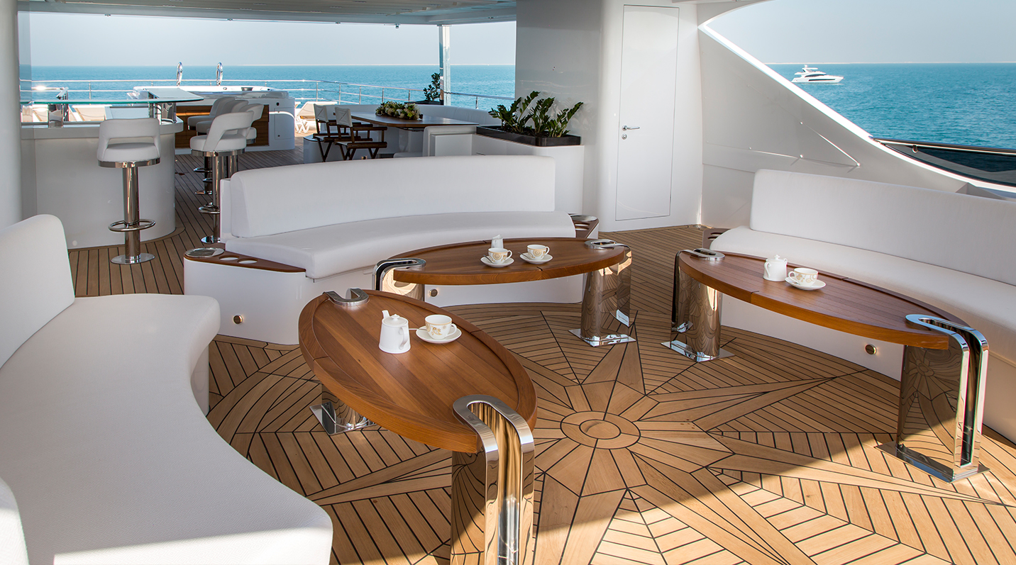 Yacht MAJESTY 140, Gulf Craft | CHARTERWORLD Luxury Superyacht Charters